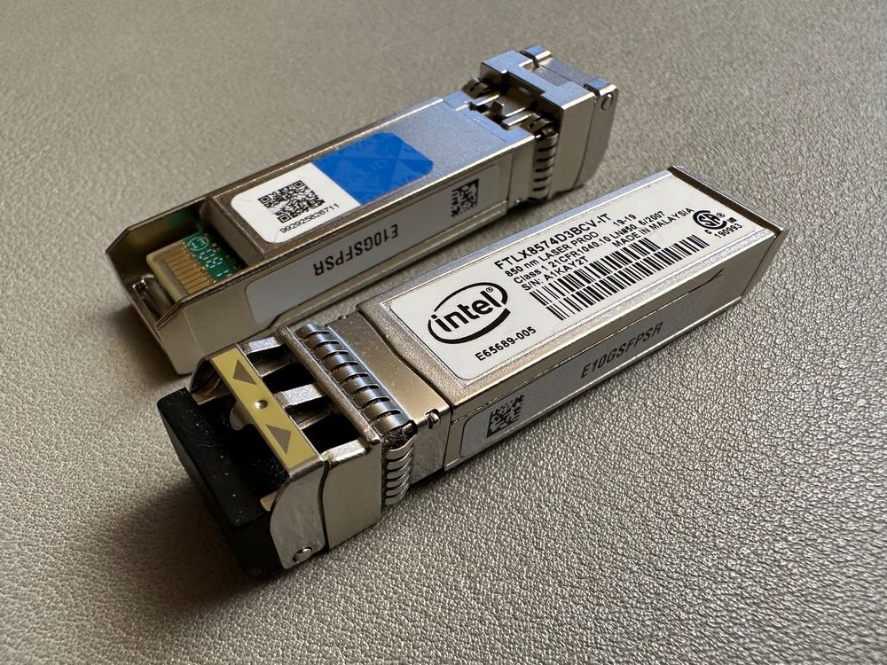Intel FTLX8574D3BCV-IT 10G 850nm Multimode SFP+ Transceiver (Gebraucht ...
