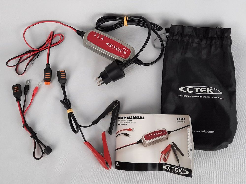 CTEK Batterie Ladegerät bis 6V (Gebraucht) in Beinwil am See für CHF 20 – mit Lieferung auf ...