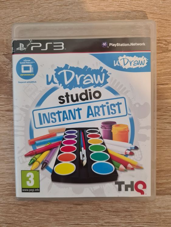 uDraw Studio Instant Artist (Multilanguage) - PS3 (Gebraucht) in ...