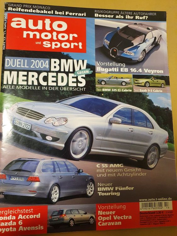 AMS 13/03 Bugatti Maybach Audi RS6 Mercedes E55 AMG xx (Gebraucht) in ...