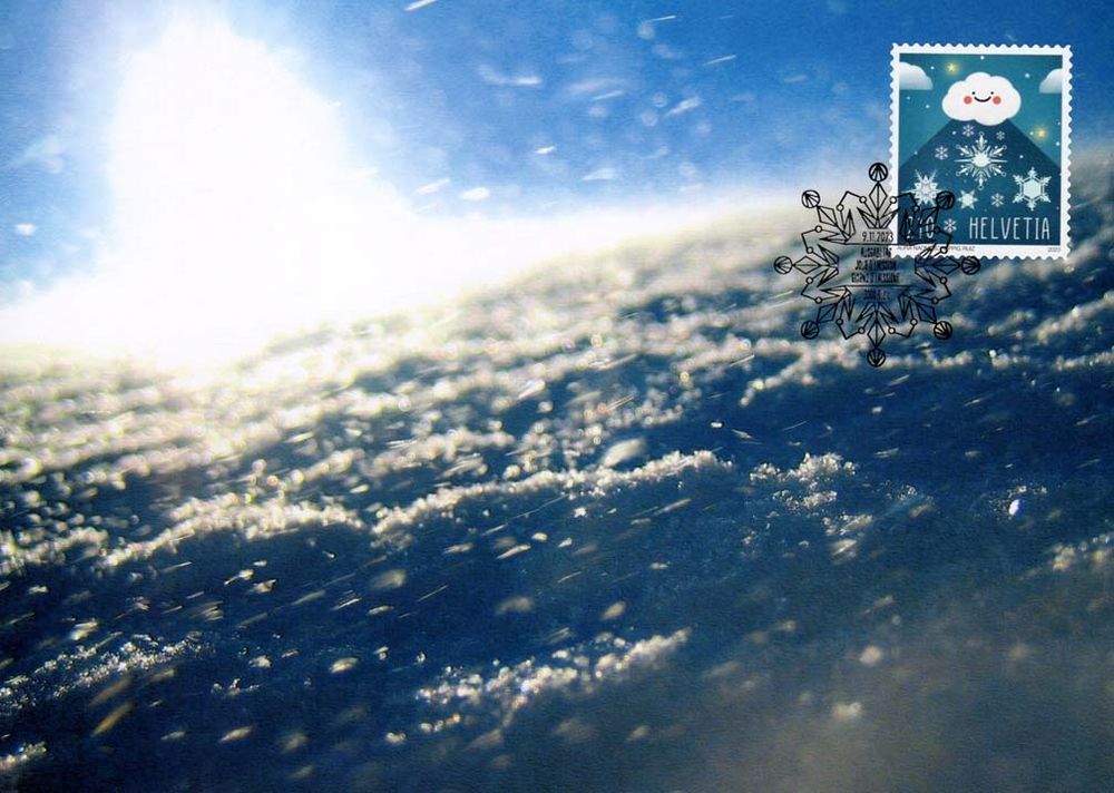 Maximumkarte Weihnachten 2023 - Schneefall (Neu (gemäss Beschreibung)) in Dottikon für CHF 5 ...