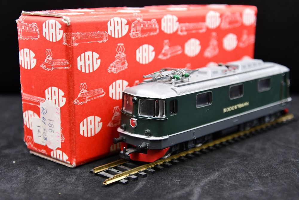 HAG E-Lok Re 4/4 III SOB, analog, Gleichstrom, Spur H0 (Gebraucht) in Rapperswil SG für CHF 119 ...