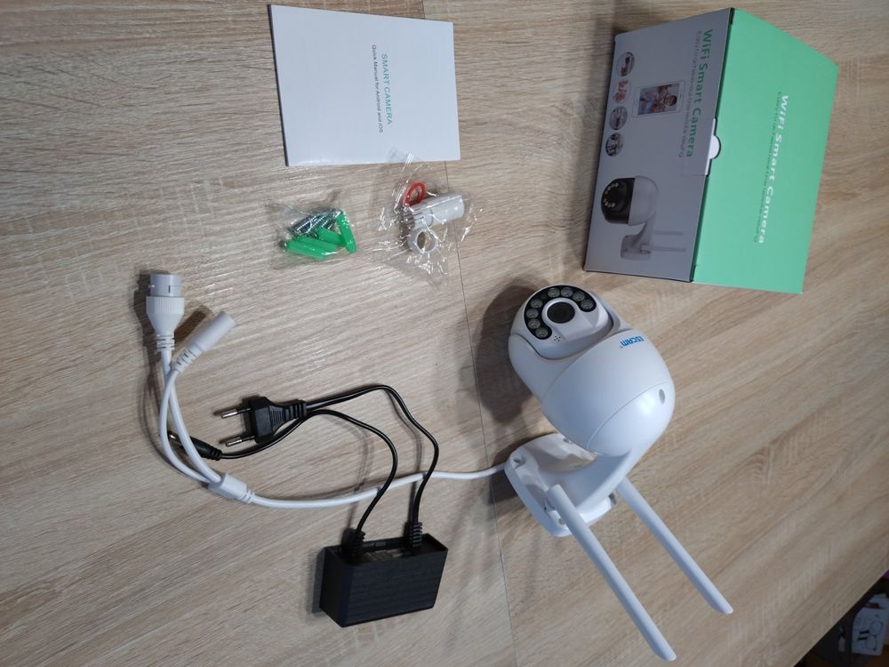ESCAM WiFi Smart Camera QF800 12V (8MP) 4K 2160p Infrarot (Neu (gemäss ...