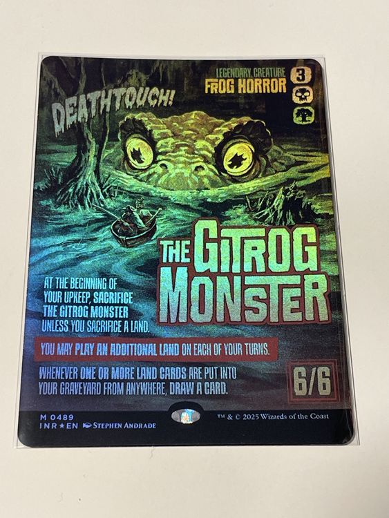 The Gitrog Monster, mtg foil | Kaufen auf Ricardo