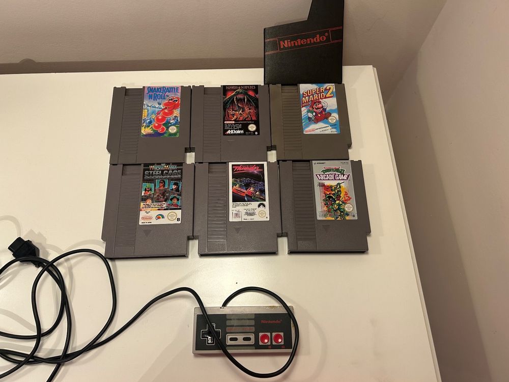 Jeux vidéo pour Nintendo NES + manette de 1990 (D'occasion) à sierre ...