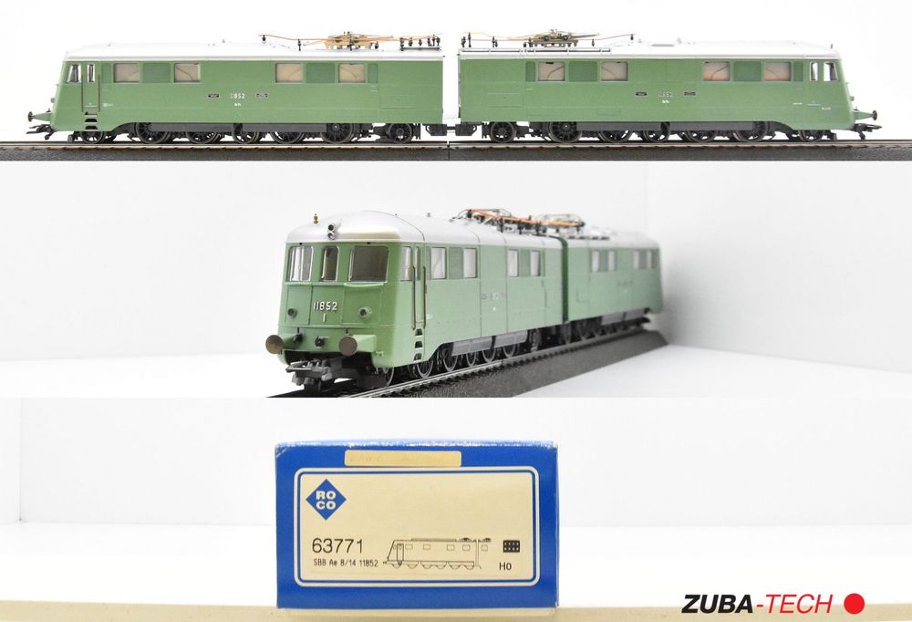Roco 63771 E-Lok Ae 8/14 Landi Lok SBB Analog H0 mit OVP (Gebraucht) in ...
