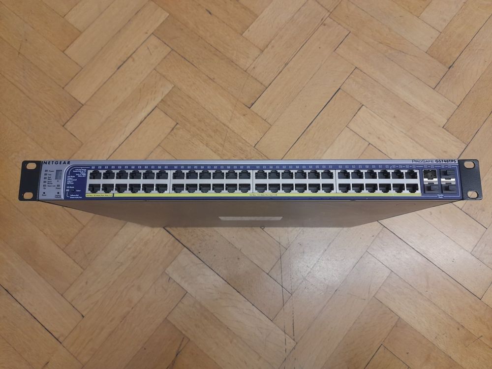 Netgear ProSafe 48 Port GS748TPS Serial, 23R4123R000E7 | Kaufen auf Ricardo