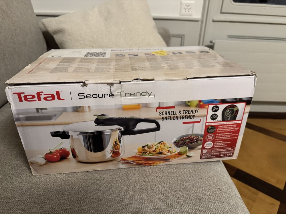 Neuer Tefal Secure Trendy Schnellkochtopf OVP (Neu und originalverpackt ...
