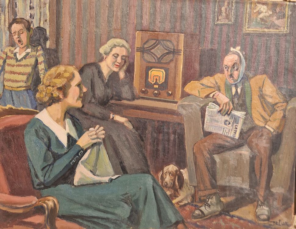 huile sur toile de John Henri Deluc ( 1868-1958 ) (D'occasion) à Renens ...
