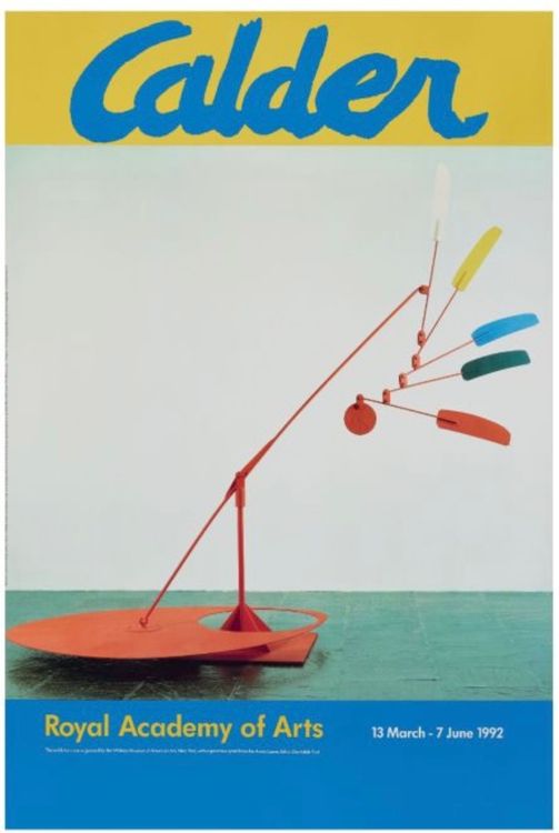 Plakat Calder Ausstellung in London (Gebraucht) in Bern für CHF 60 ...