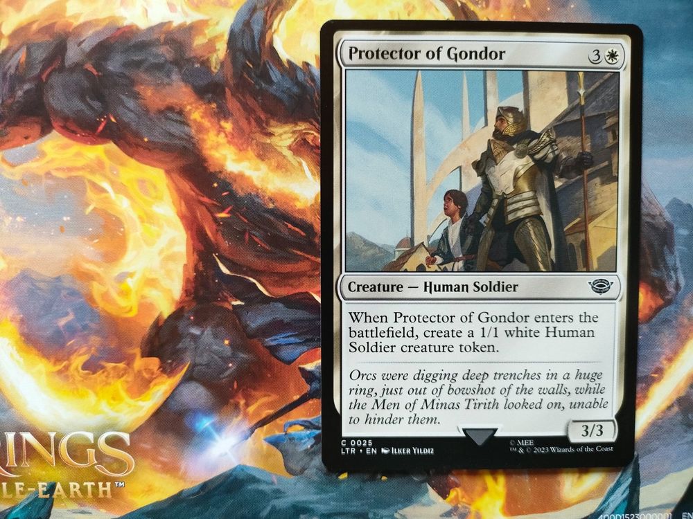 MTG - Protector of Gondor - Lord of the Rings - 0025 (Neu (gemäss ...