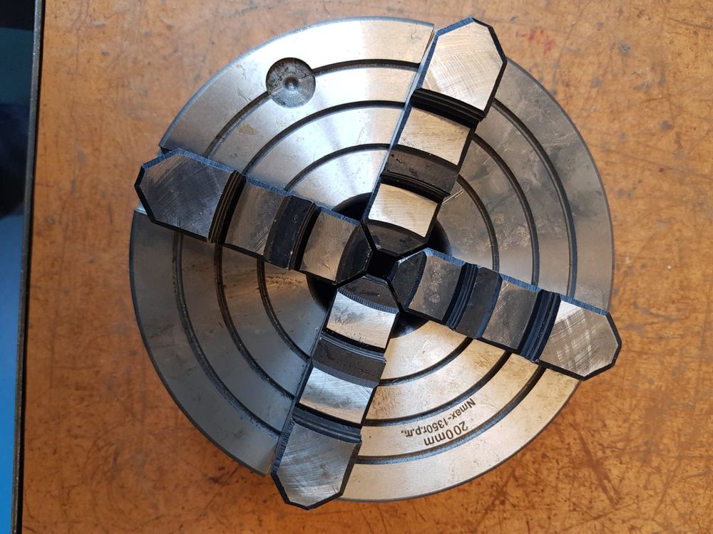 Vierbackenfutter d200, Camlock DIN 55029-4 | Kaufen auf Ricardo