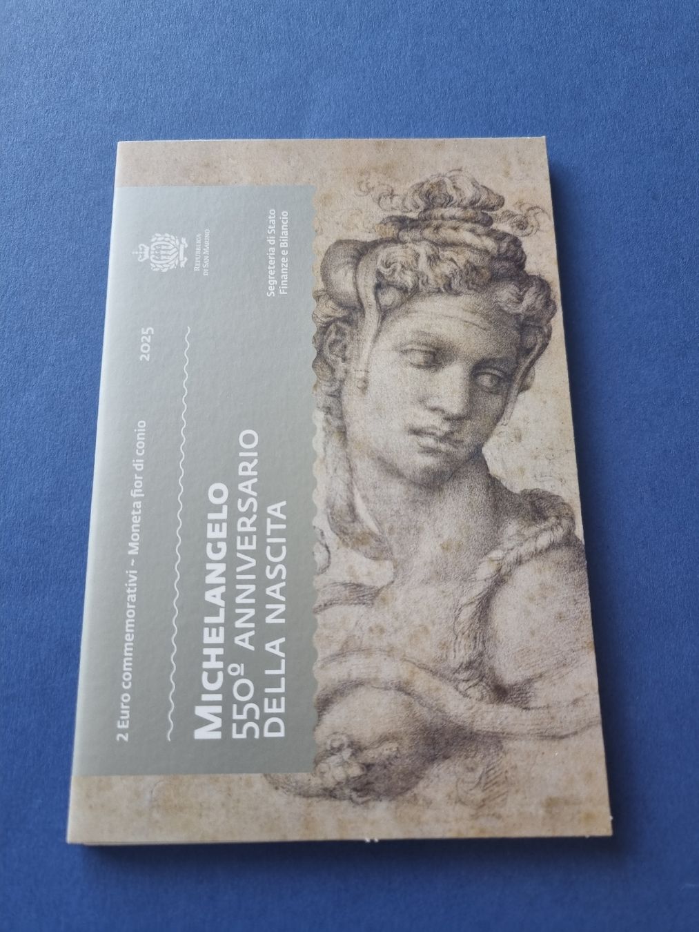 2 Euro San Marino 2025 Michelangelo (Neu und originalverpackt) in ...