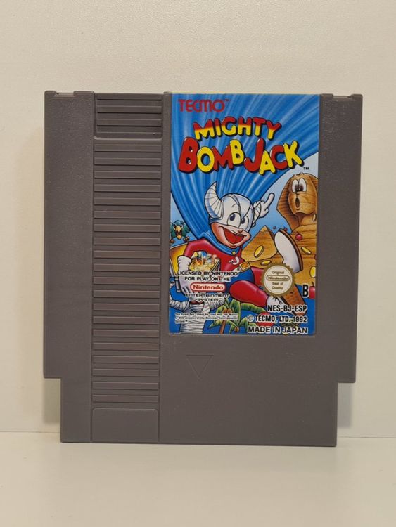 Mighty Bomb Jack - Kassette mit Schuber / Pal B Nintendo NES | Kaufen ...
