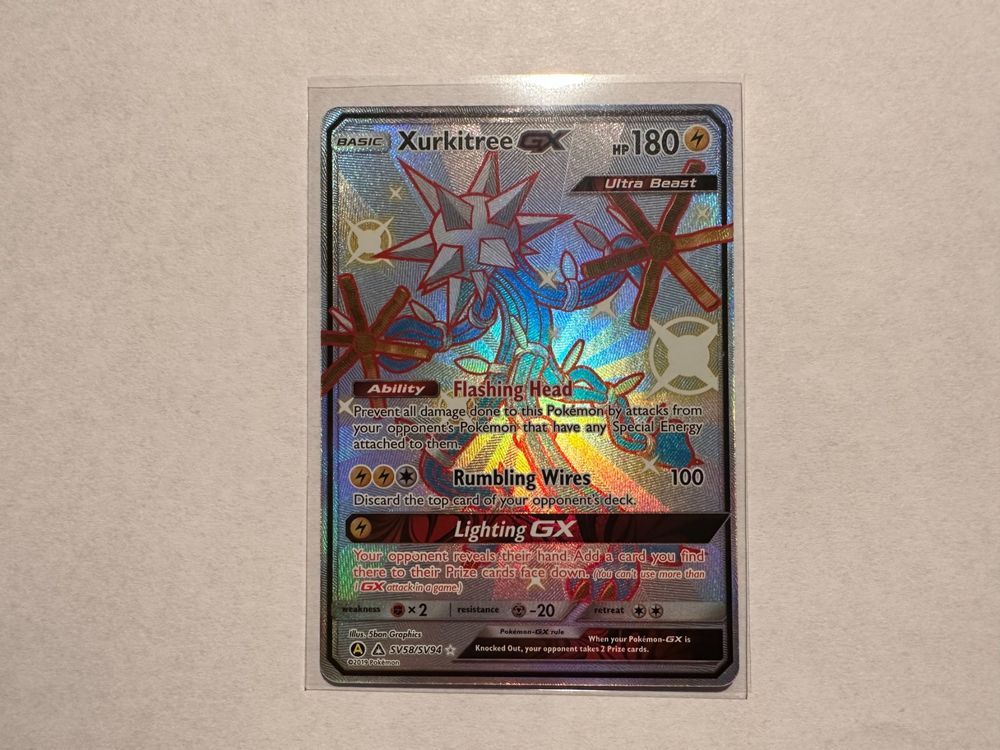 Xurkitree GX Shiny Hidden Fates EN (Gebraucht) in Hagendorn für CHF 15. ...