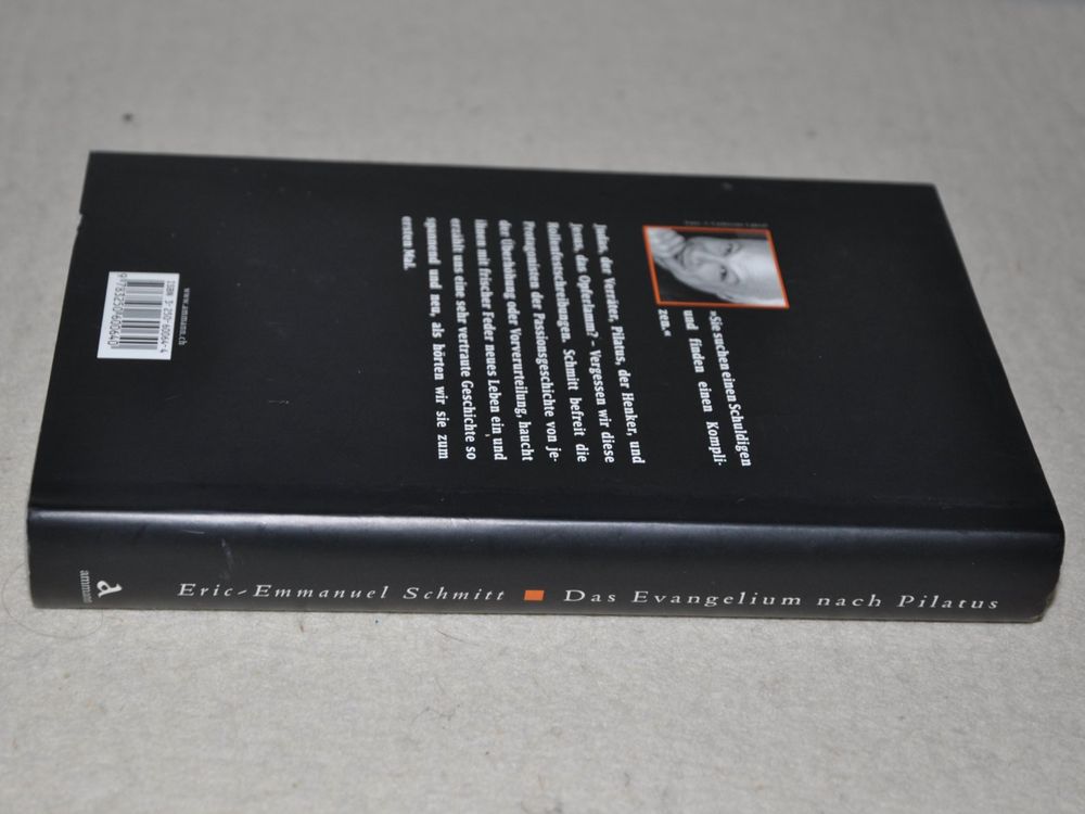 Eric-Emmanuel Schmitt – Das Evangelium nach Pilatus - Roman (Gebraucht ...