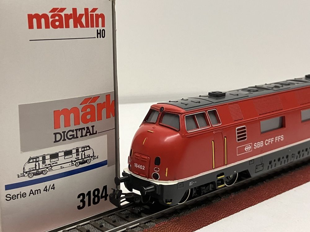 märklin 3184 Digital M4~ Am 4/4 SBB 18462 Diesel - Guss (Neu (gemäss ...