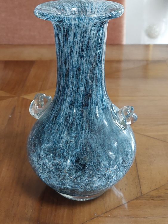 Vintage Sarner Glas Vase im Stil von Barrovier u. Toso, 1970 | Kaufen ...