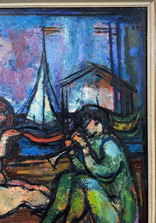 Oscar Barblan (1909-1987) grosses Gemälde | Kaufen auf Ricardo