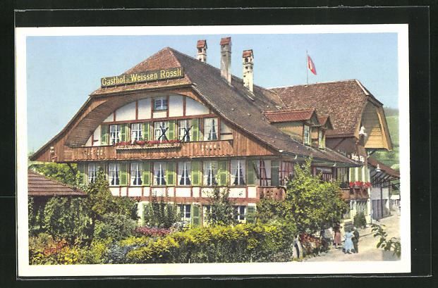 Ak Zäziwil Gasthof Zum Weissen Rössli Kaufen Auf Ricardo