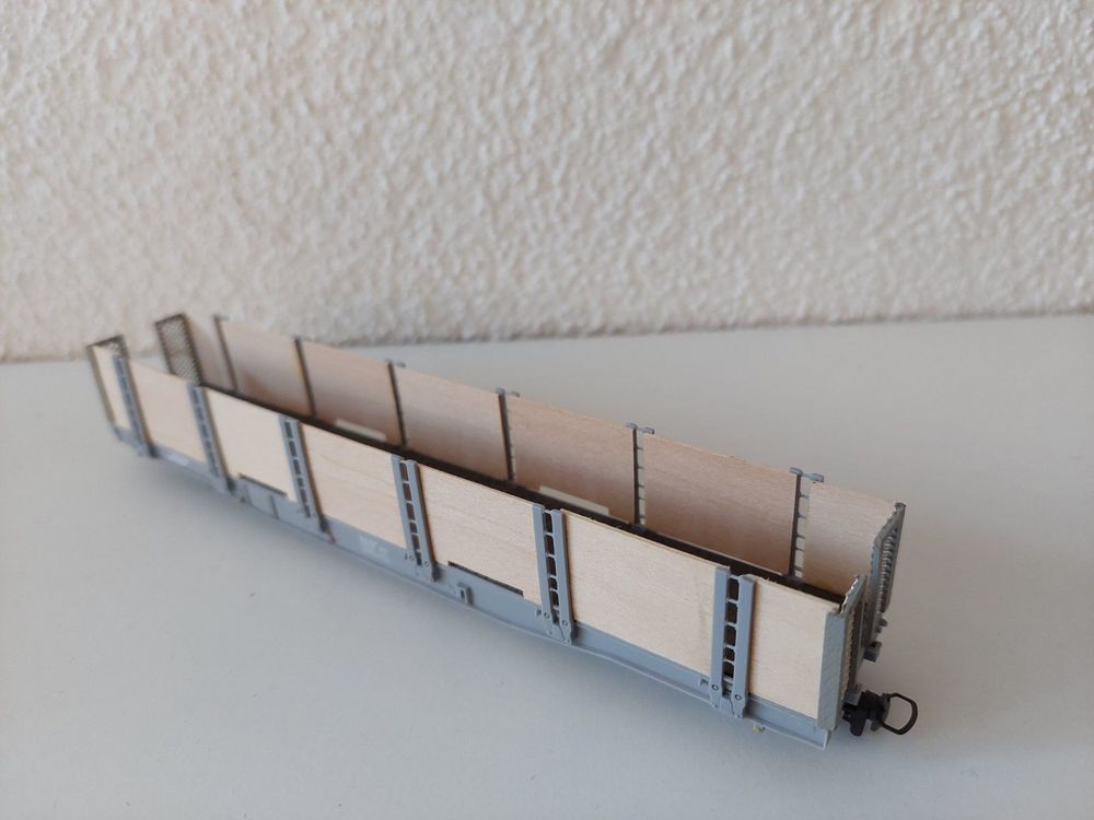 PR-Modellbau: RhB Sp-w 8354 m. Holzwände | Kaufen auf Ricardo