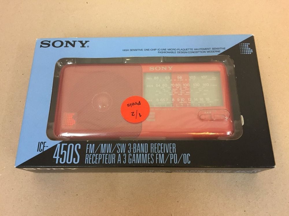 Radio Sony ICF-450S / Modell 1988 (Neu (gemäss Beschreibung)) in Gossau ...