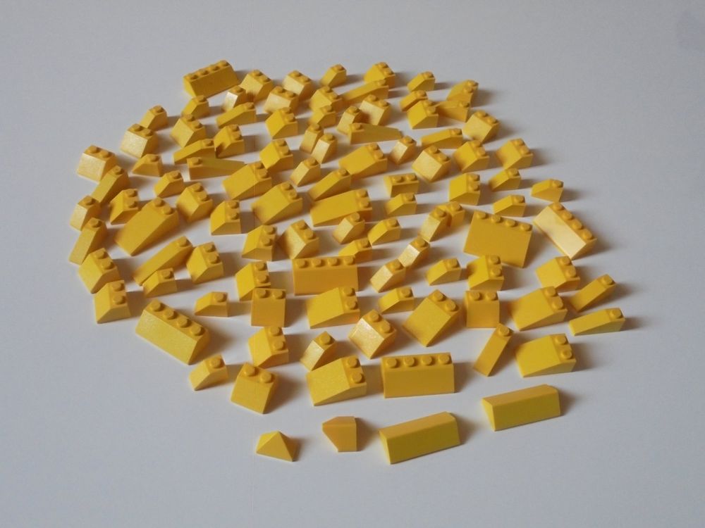 LEGO - 100 - GELBE - DACHSTEINE (Gebraucht) in Gelterkinden für CHF 9 ...