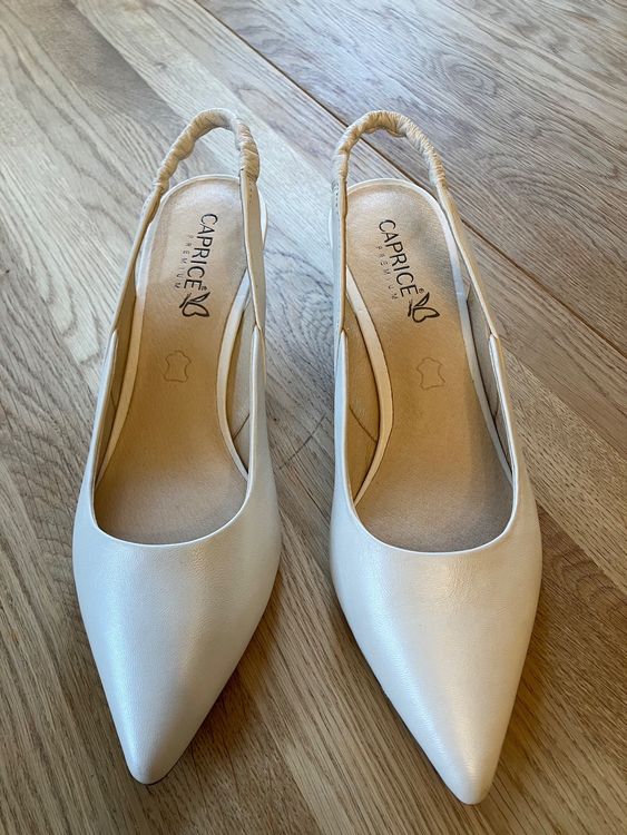 Caprice leather pumps with open heel (Gebraucht) in Genève für CHF 50 ...