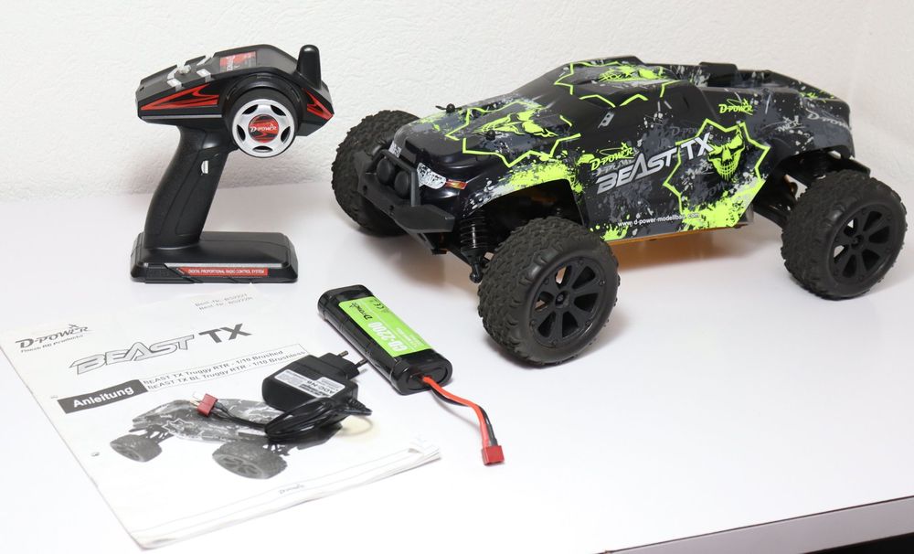 D-Power / BSD Beast TX 4WD Truggy 1:10 RTR Komplettset (Gebraucht) in ...