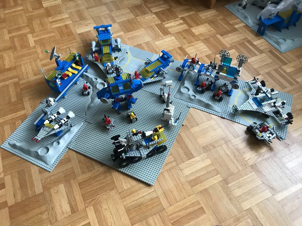 Lego Space Classic Diorama 2 Mondlandschaft (Unikat) (Gebraucht) in für ...