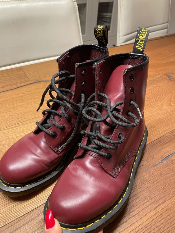 Dr. Martens Gr. 38 Burgundy (wie neu)super Zustand (Neu (gemäss Beschreibung)) in Buchs AG für ...