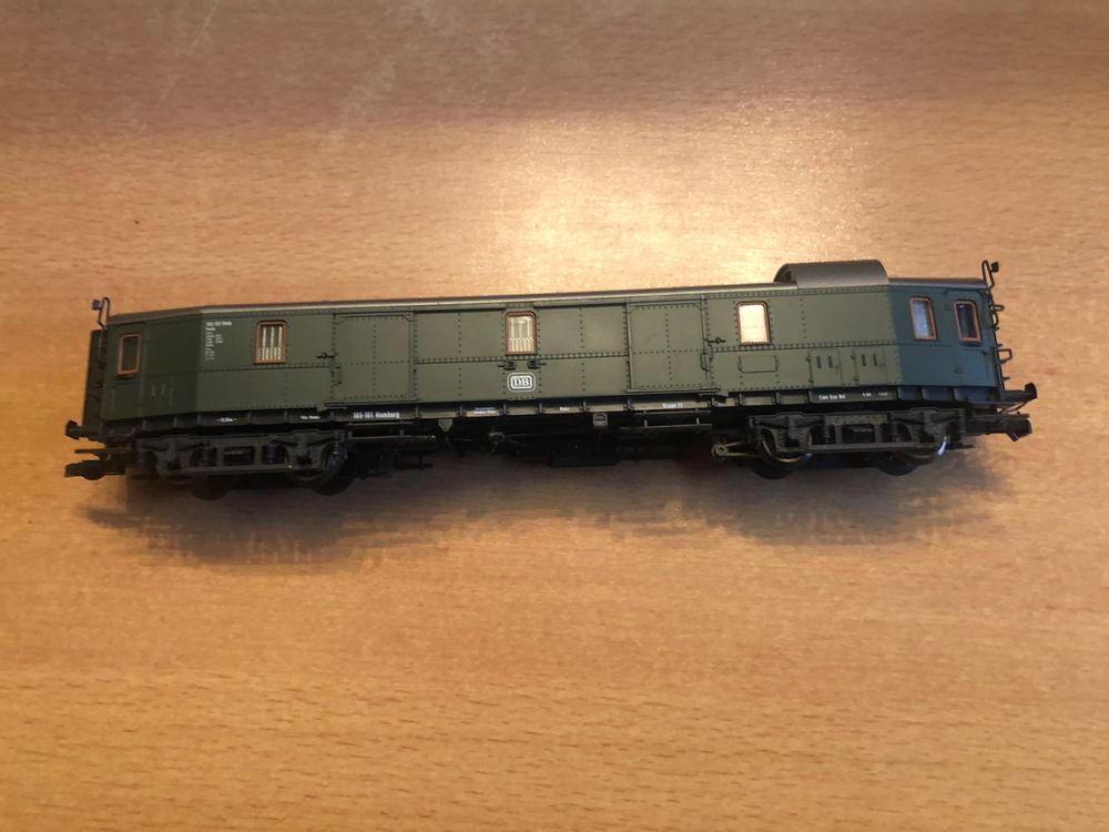 Roco 4220S Gepäckwagen der DB, grün | Kaufen auf Ricardo