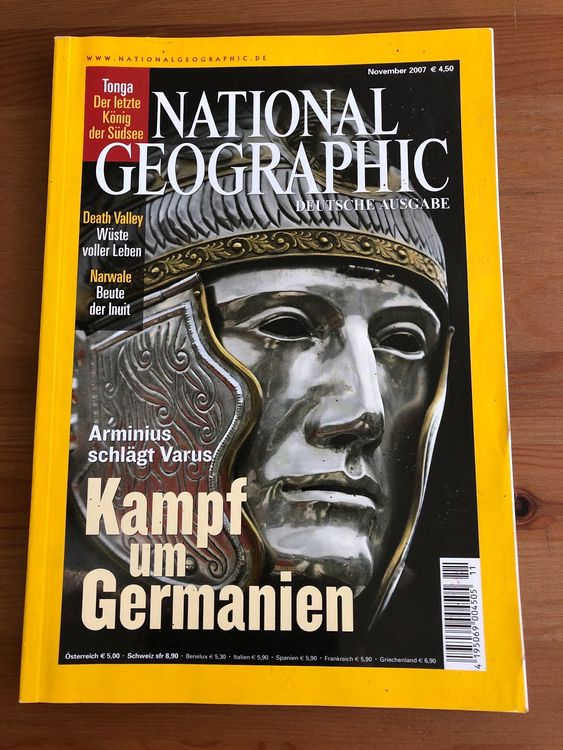 National Geographic Deutschland November 2007 (Gebraucht) in Glarus für ...