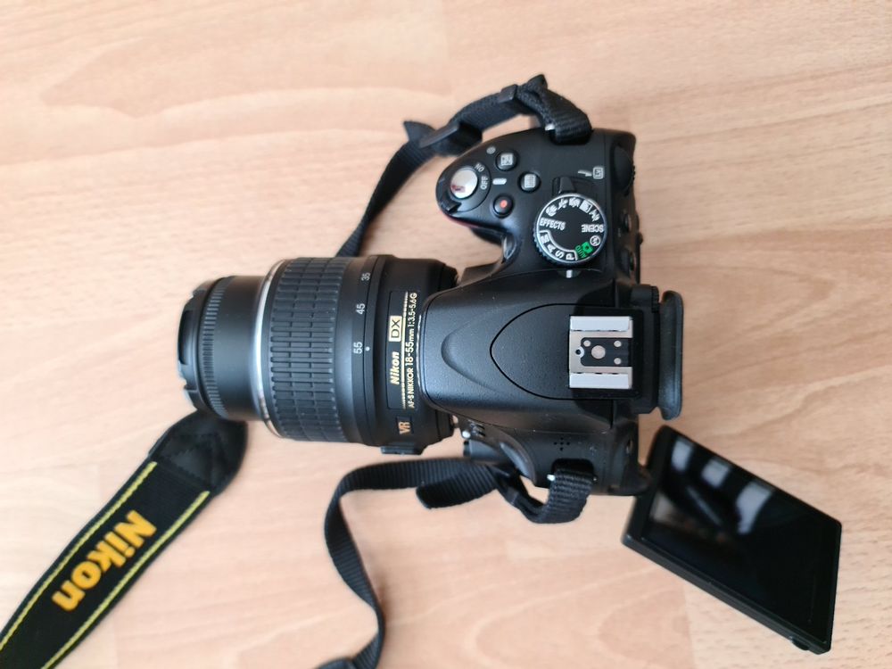 Nikon Spiegelreflex Kamera D5100 mit Zubehör (Gebraucht) in Gränichen für CHF 238 – mit ...