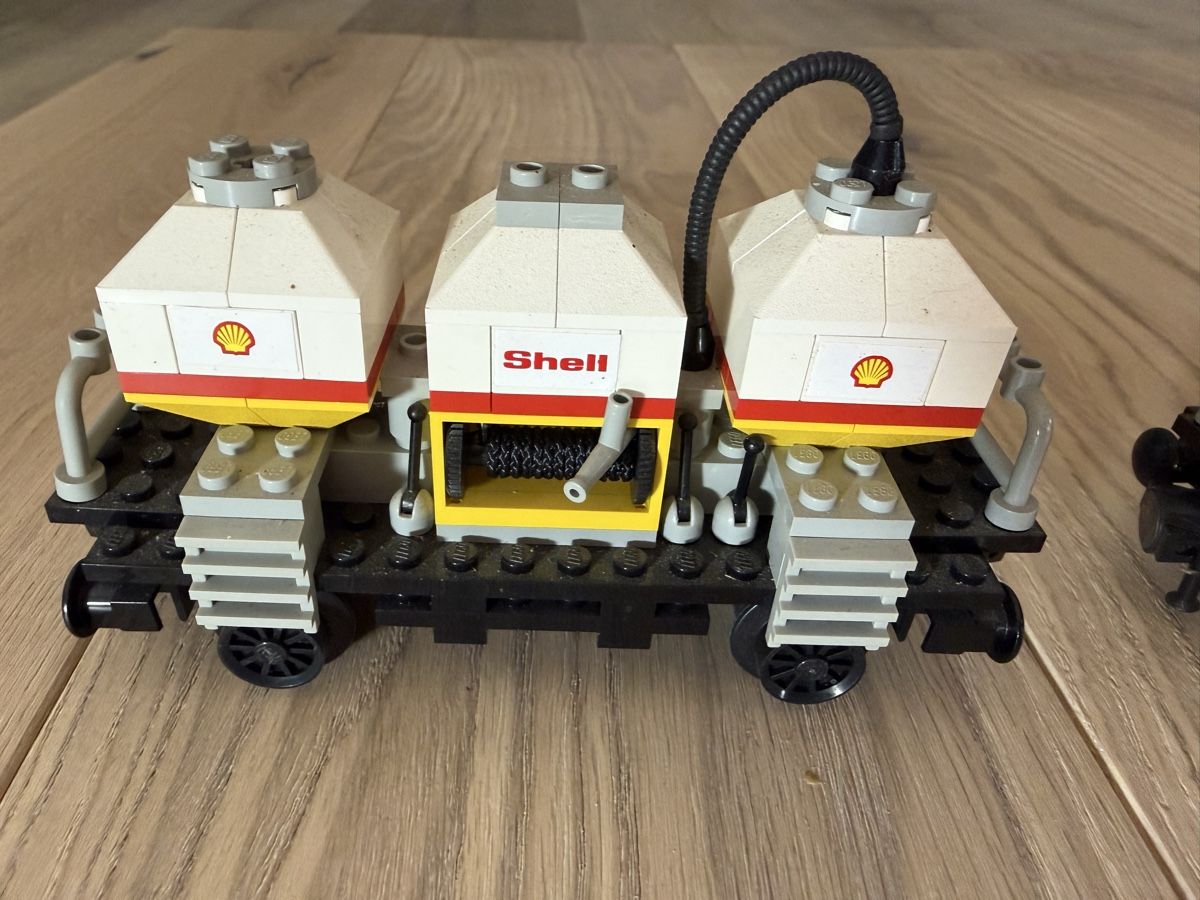 12 Volt Lego Eisenbahn Waggons Shell Tank 80er, Rarität! (Gebraucht) in ...