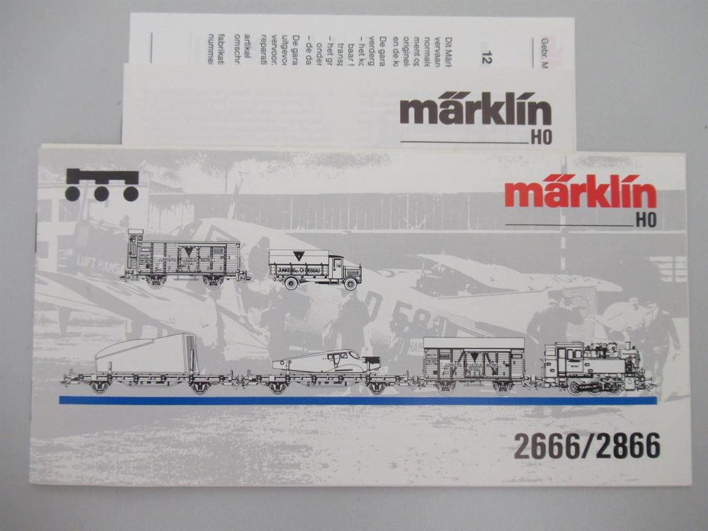Märklin 2866 Transport-Zug Junkers AC H0 | Kaufen auf Ricardo