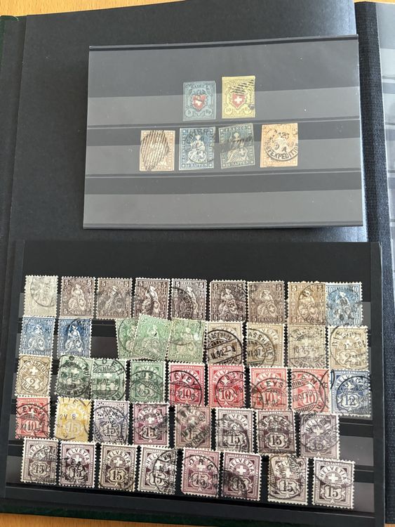 Album Alt Schweiz ab Rayon l und ll 5 Strubel bis Tell (Gebraucht) in Murgenthal für CHF 77 ...