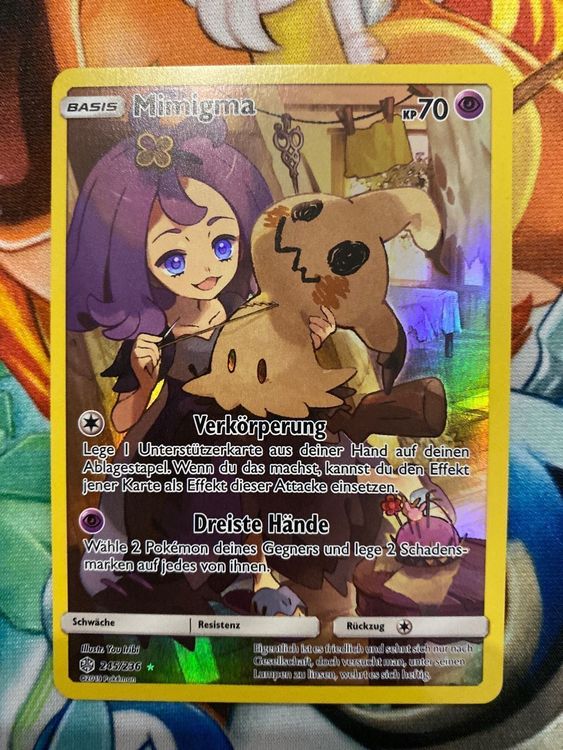 Pokemonkarte Mimigma (Neu (gemäss Beschreibung)) in Neuhausen für CHF 23 – mit Lieferung auf ...