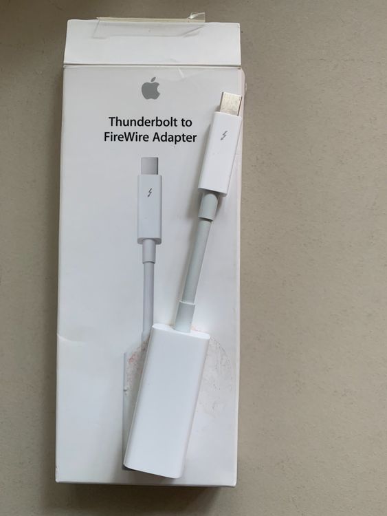 Thunderbold to FireWire Adapter (Gebraucht) in für CHF 72 – mit ...