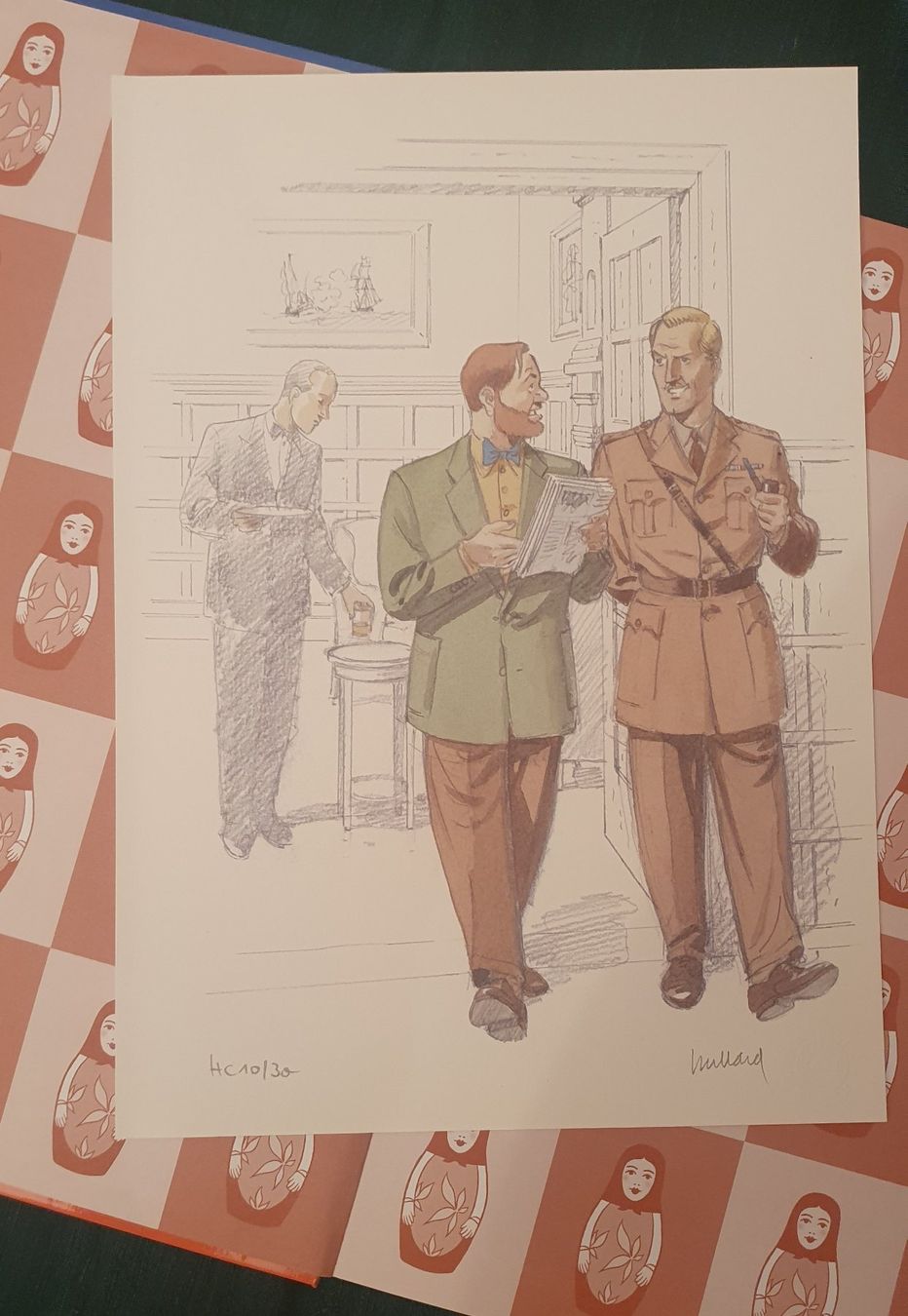 Blake und Mortimer, Band 11, Limitiert auf 30 Ex., mit Druck (Neu ...