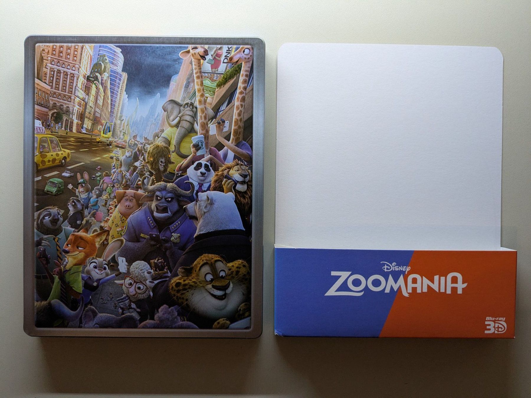 Zoomania - Zootopia [Steelbook/2 Blu-rays/2D&3D] (Gebraucht) in Port ...