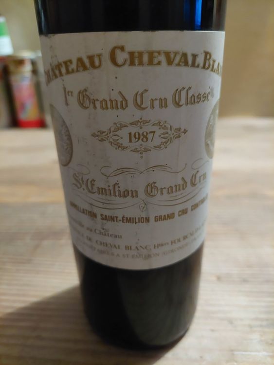 CHEVAL BLANC 1987-1er Grand Cru | Kaufen auf Ricardo