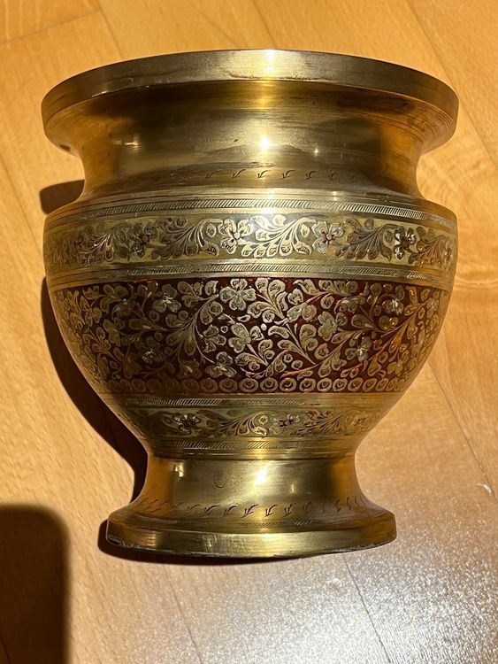 Indische Messing Vase | Kaufen auf Ricardo