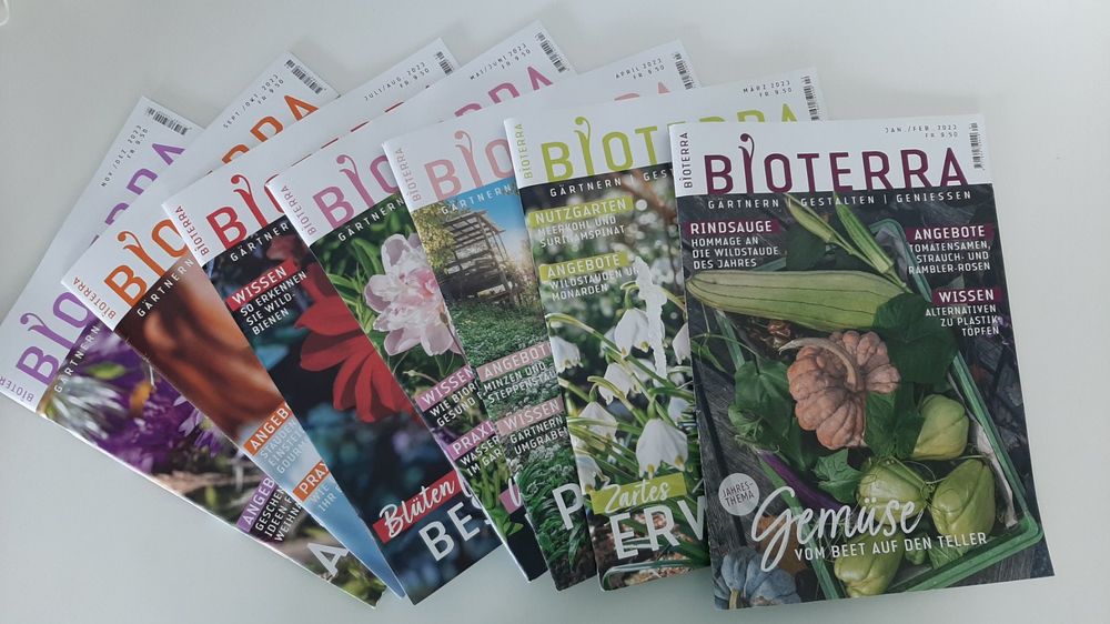 7 Bioterra Zeitschriften JG 2023 komplett | Kaufen auf Ricardo