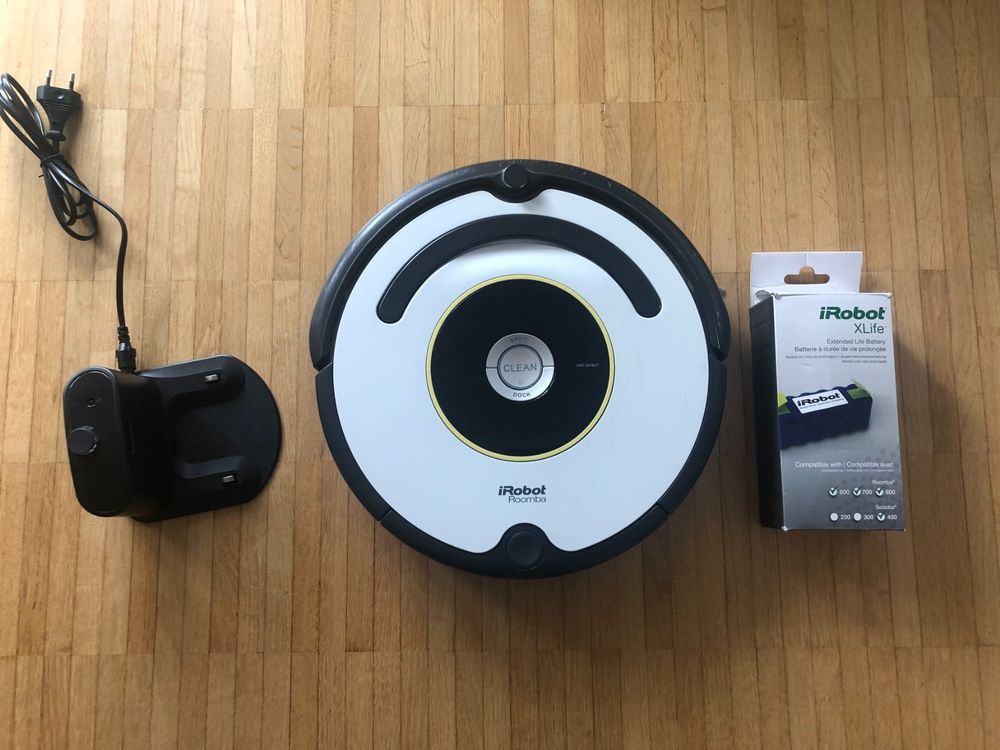 iRobot Roomba 620 ++++ NEUE Original X-Life Batterie ++++ (Gebraucht ...