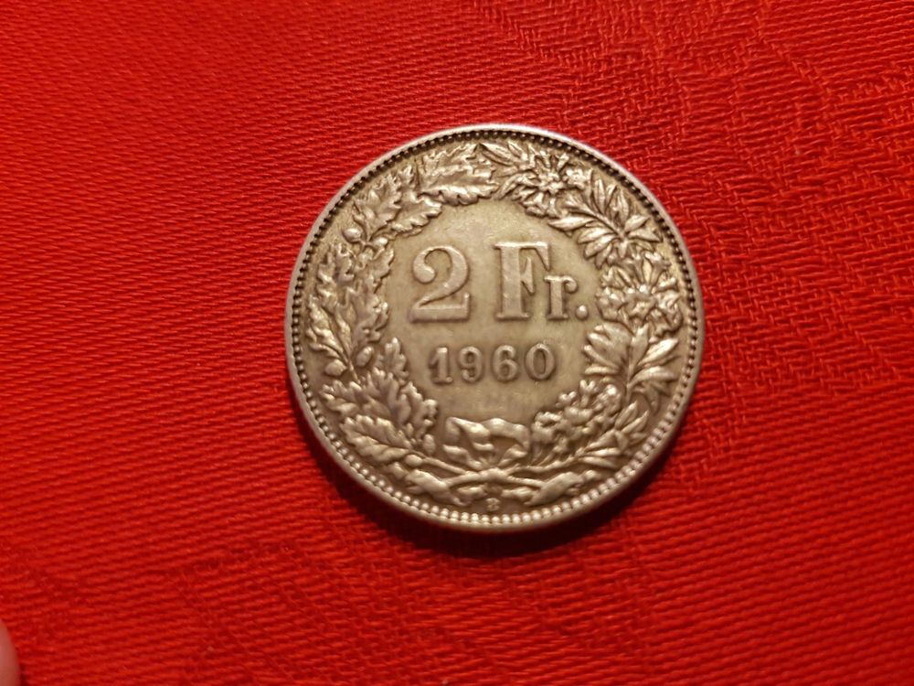 Piece 2fr argent 1960 | Kaufen auf Ricardo