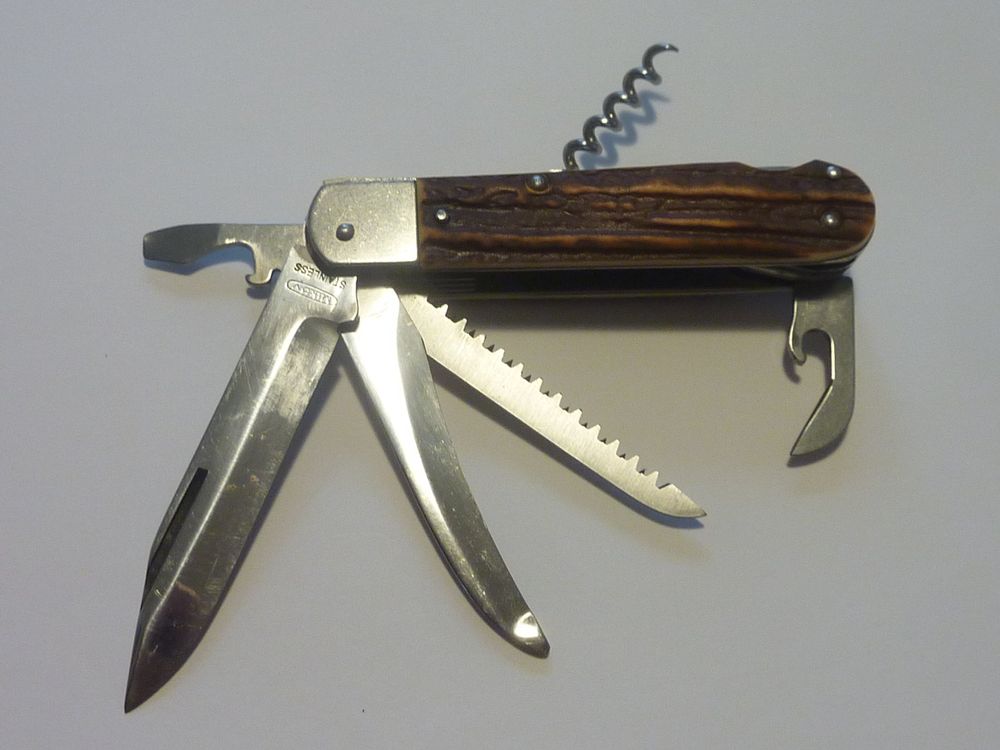 Jagdmesser MIKOV CZECHO Messer Sackmesser Taschenmesser (Gebraucht) in ...