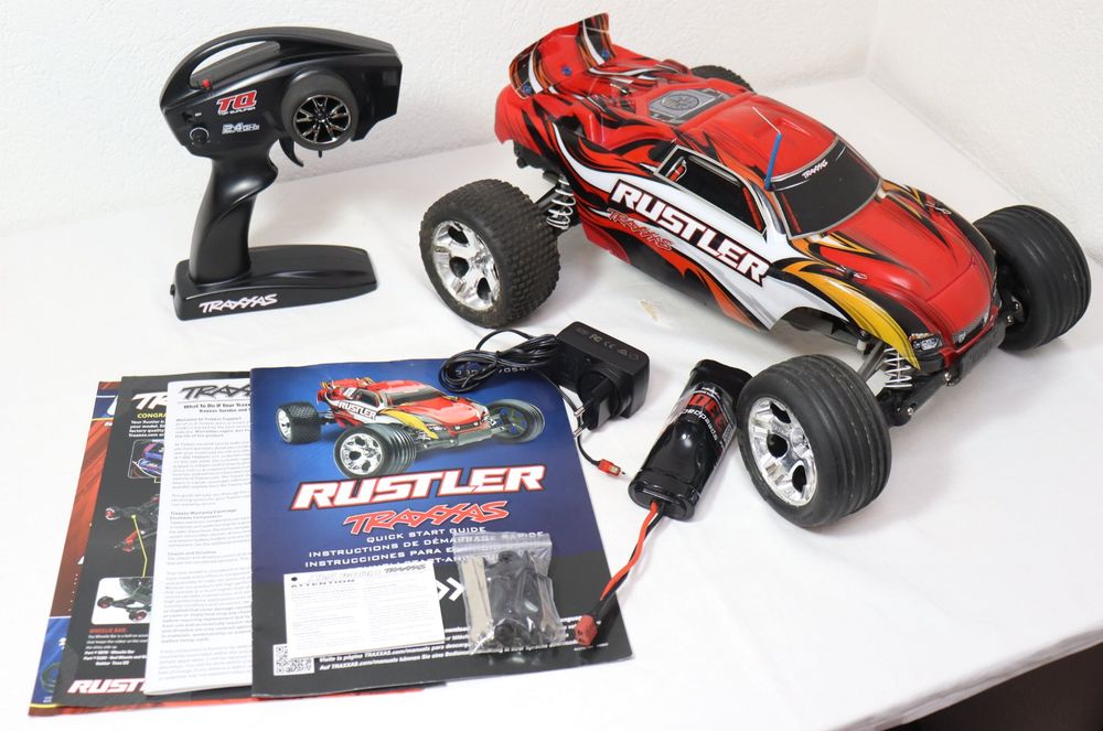 Traxxas Rustler 2WD Stadium Truck RTR Komplettset 1:10 (Gebraucht) in ...