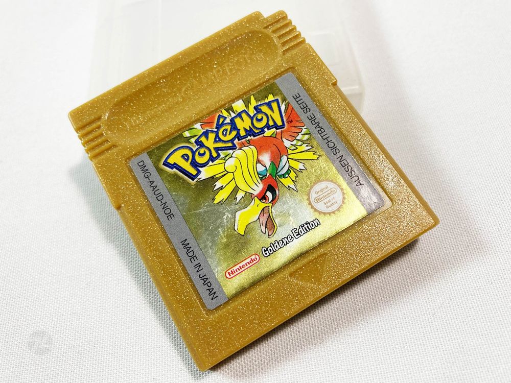 Pokemon Gold Gameboy Game Pokémon Goldene Edition Nintendo (Gebraucht ...