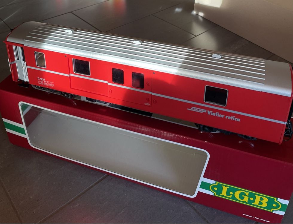 LGB 3069 RhB Gepäckwagen (Gebraucht) in Gümmenen für CHF 250 – nur Abholung auf Ricardo kaufen